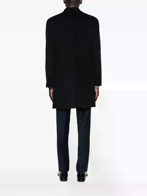 Tagliatore Front-button Wool Coat