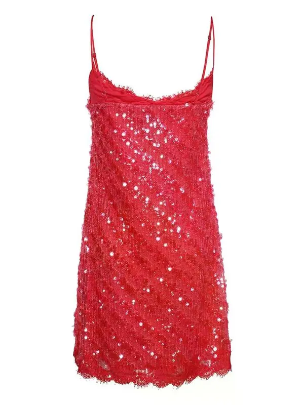 Ermanno Scervino Embellished Mini Dress