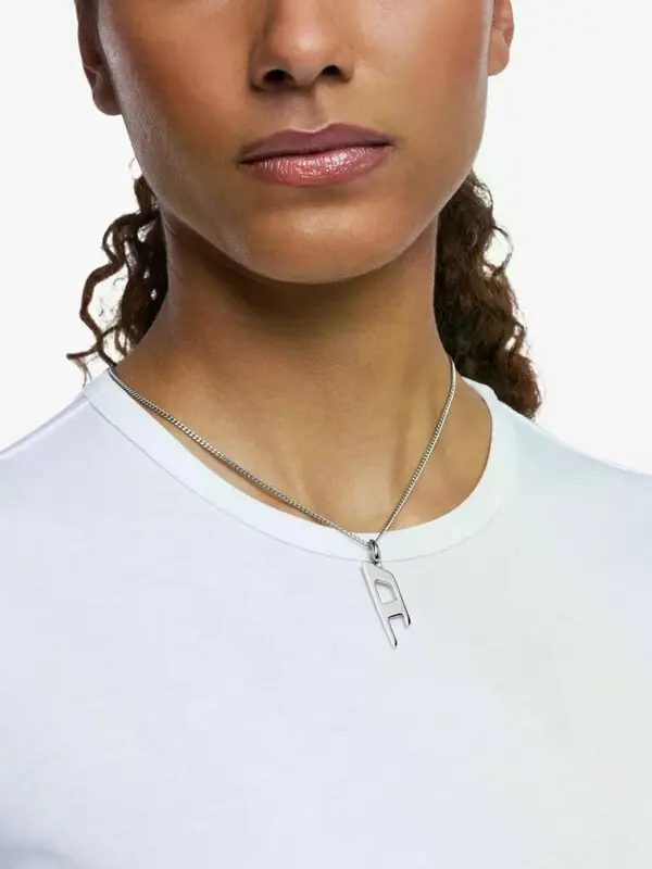 DIESEL® Logo Pendant Necklace