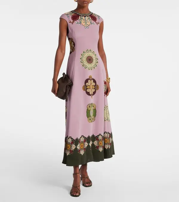 La DoubleJ Park Avenue Printed Maxi Dress