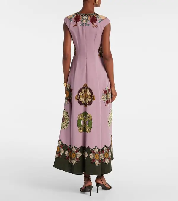 La DoubleJ Park Avenue Printed Maxi Dress
