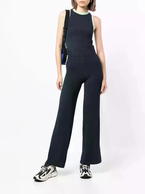 The Upside Solstice Soleil Striped Trousers
