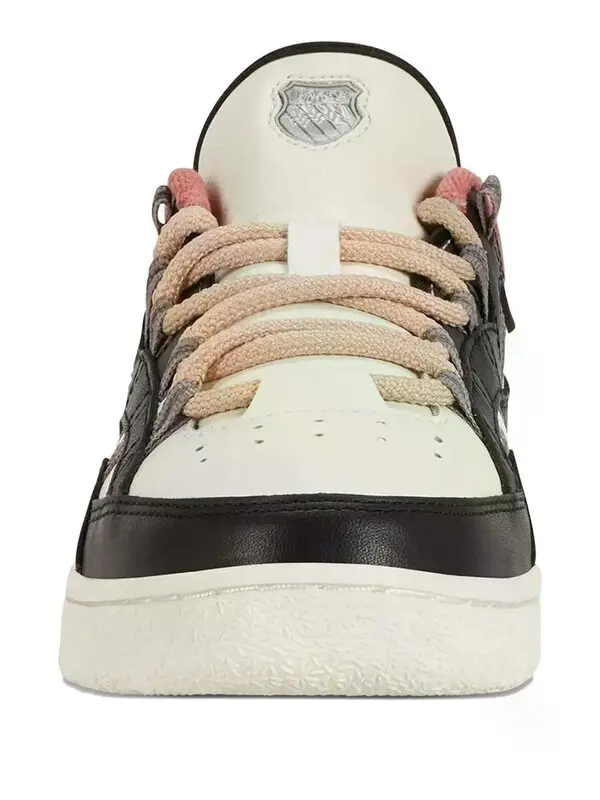 K-Swiss Panelled Lace-up Sneakers - Black