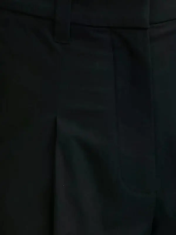 A.L.C. Pleated Wide-leg Trousers - Black