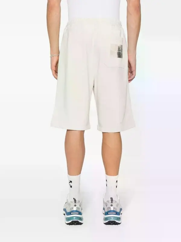 MSGM Drawstring Track Shorts - Neutrals