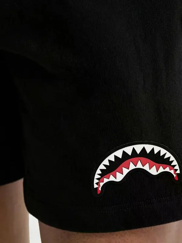SPRAYGROUND Shark Logo Drawstring Shorts