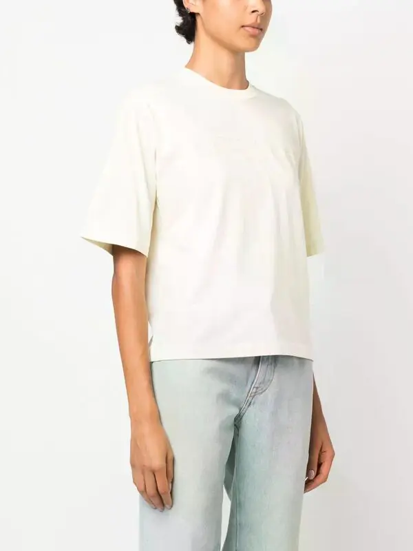 Off-White Logo-embossed Cotton T-shirt