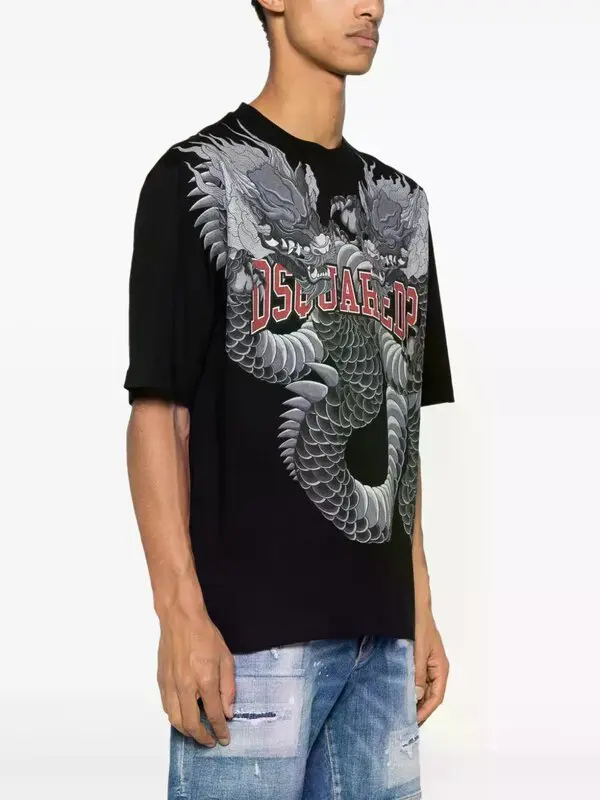 Dsquared2 Logo-print Cotton T-shirt