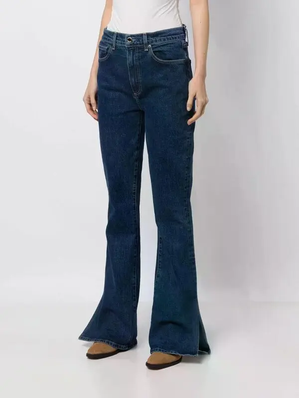 LE JEAN Stella Flared-leg Jeans