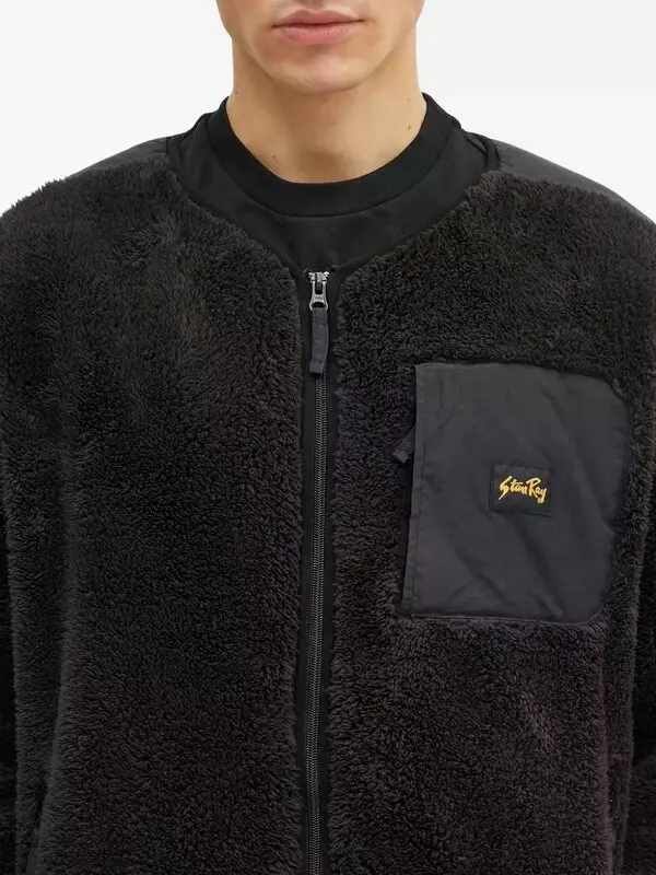 STAN RAY Fleece Panelled Zip-up Jacket
