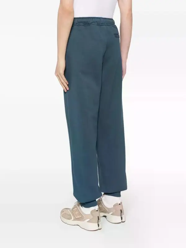 LANVIN Logo-print Cotton Track Pants