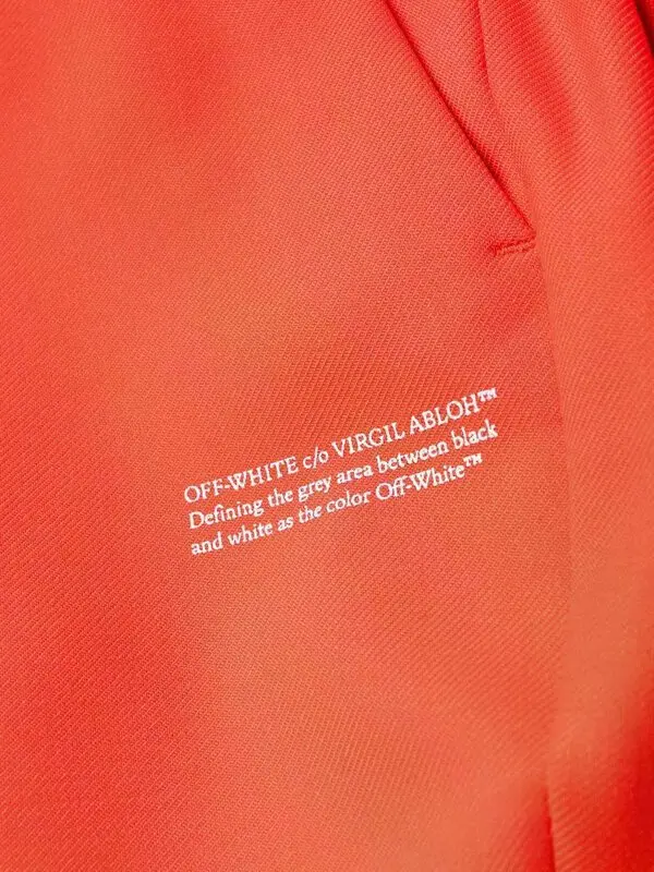 Off-White Split-hem Flared Trousers