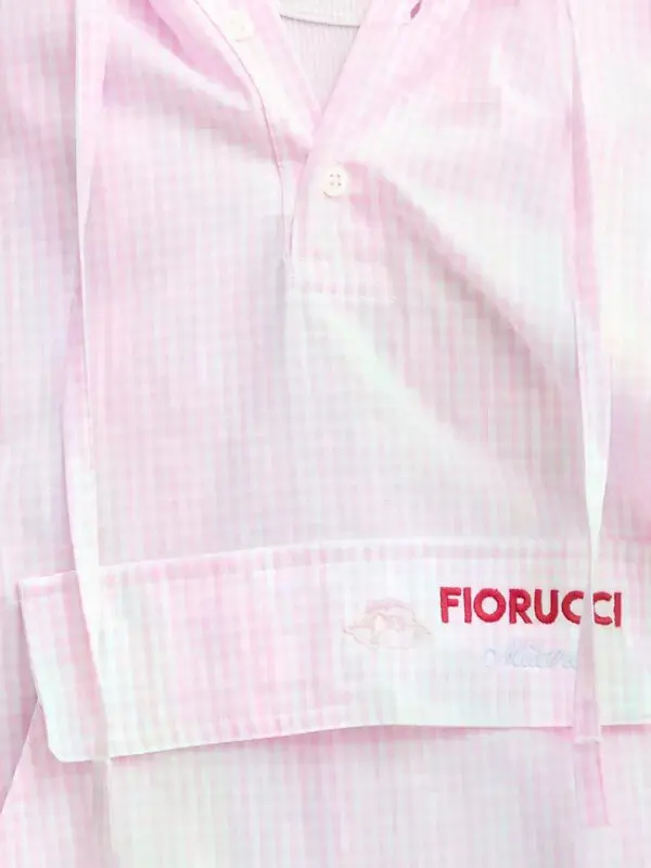 Fiorucci Checked Hooded Top