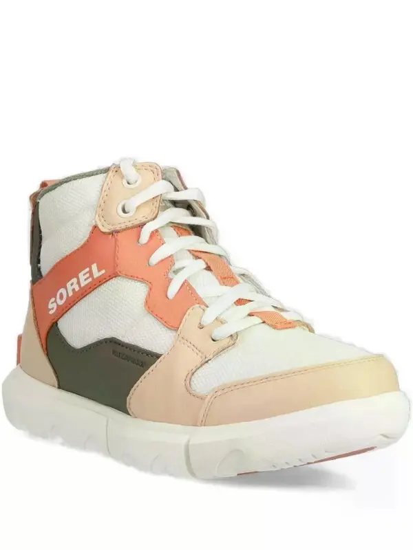 Sorel High-top Paneled Leather Sneakers