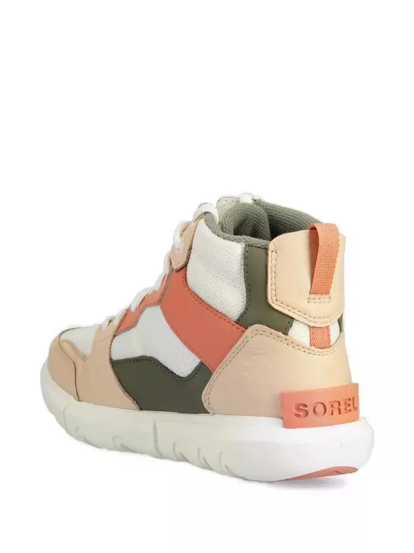 Sorel High-top Paneled Leather Sneakers