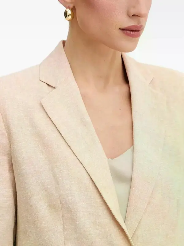 Armani Exchange Single-breasted Blazer - Neutrals