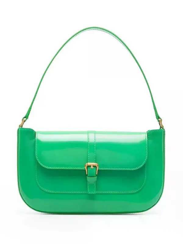 By Far Miranda Leather Shoulder Bag - Green