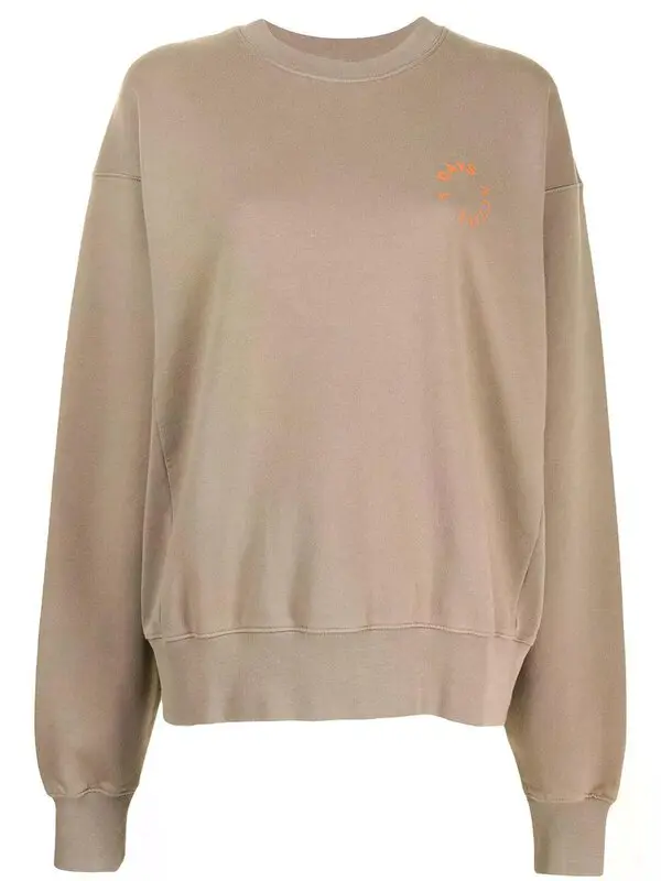 7 DAYS ACTIVE Sweatshirt With Logo Print - Grey