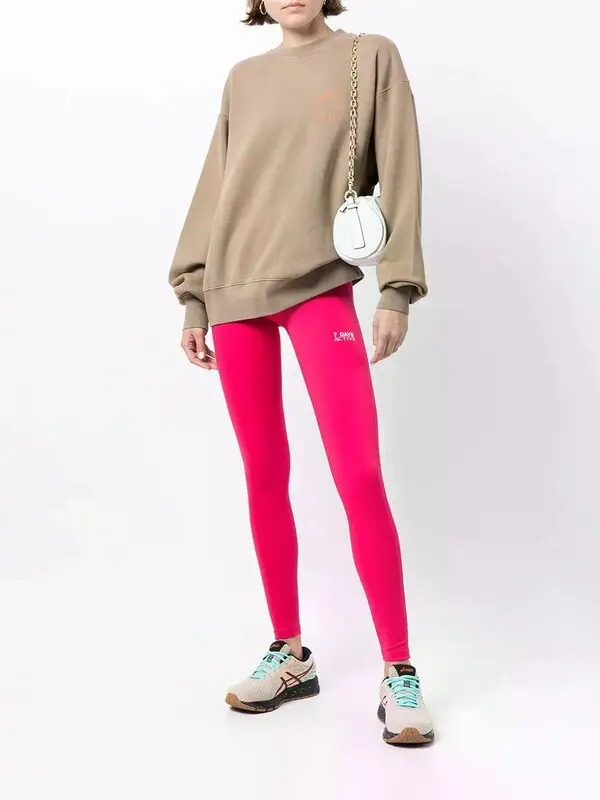 7 DAYS ACTIVE Sweatshirt With Logo Print