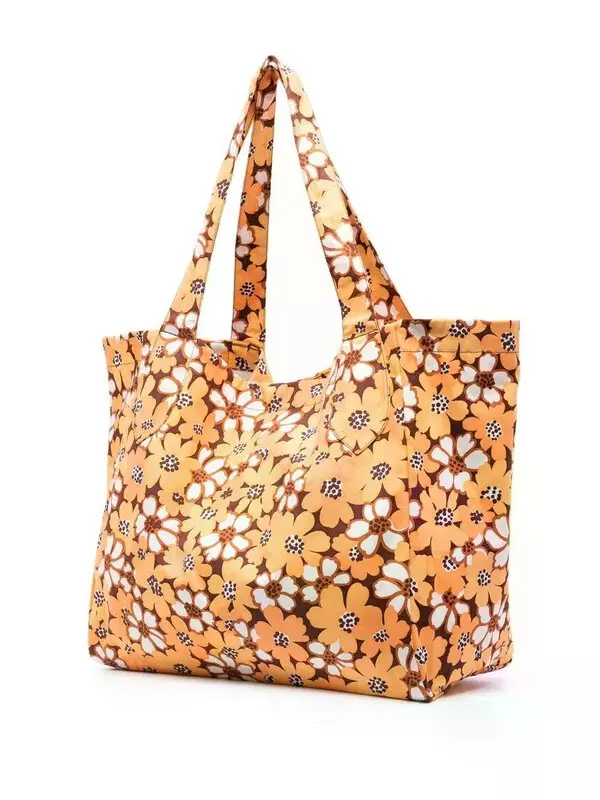 Faithfull The Brand Floral Print Cotton Shoulder Bag