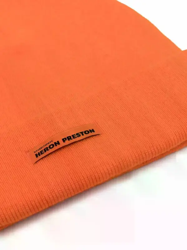 Heron Preston Logo Tag Wool Beanie