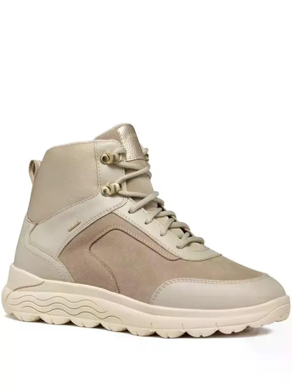 Geox Spherica High Top Lace-up Sneakers