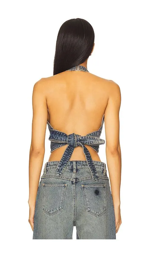 Abrand Denim Revolution Denim Halter Top