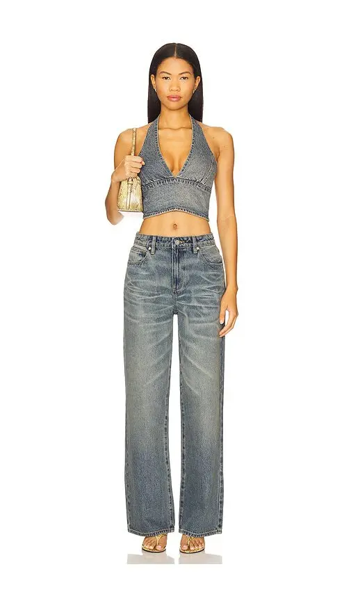 Abrand Denim Revolution Denim Halter Top