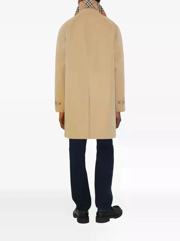 Burberry Camden Raglan-sleeve Coat - Neutrals