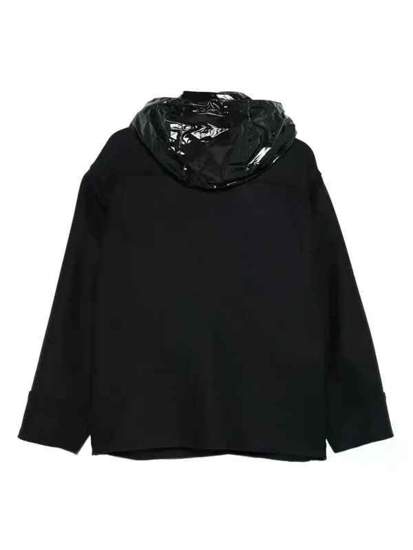 Plan C Patch-pocket Hooded Jacket