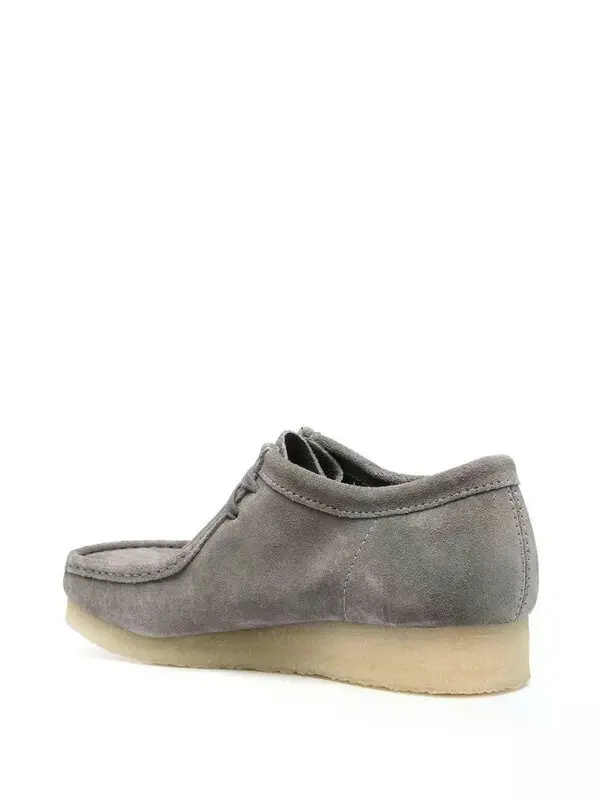 Clarks Wallabee Suede Loafers - Grey