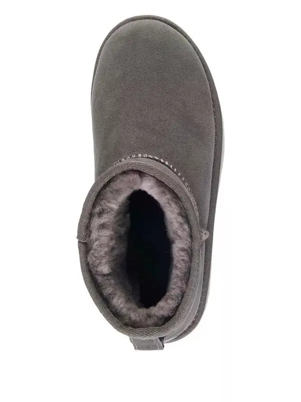 EMU AUSTRALIA Platform Sheepskin-lined Boots - Grey