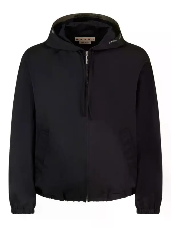 Marni Hooded Zip-up Jacket