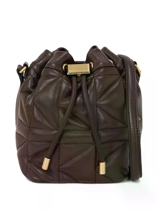 Karl Lagerfeld K/kuilt Bucket Bag - Brown