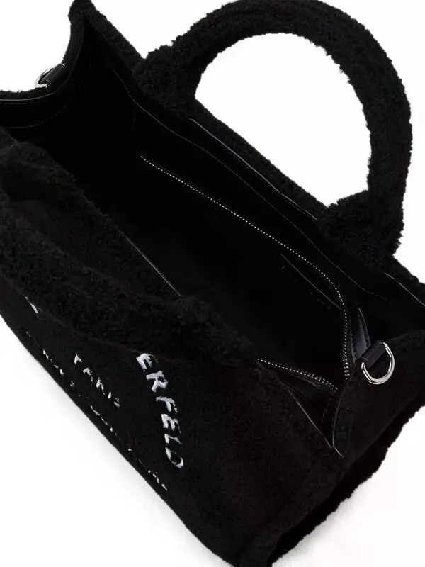 Karl Lagerfeld Rue St-guillaume Embroidered Logo Tote Bag