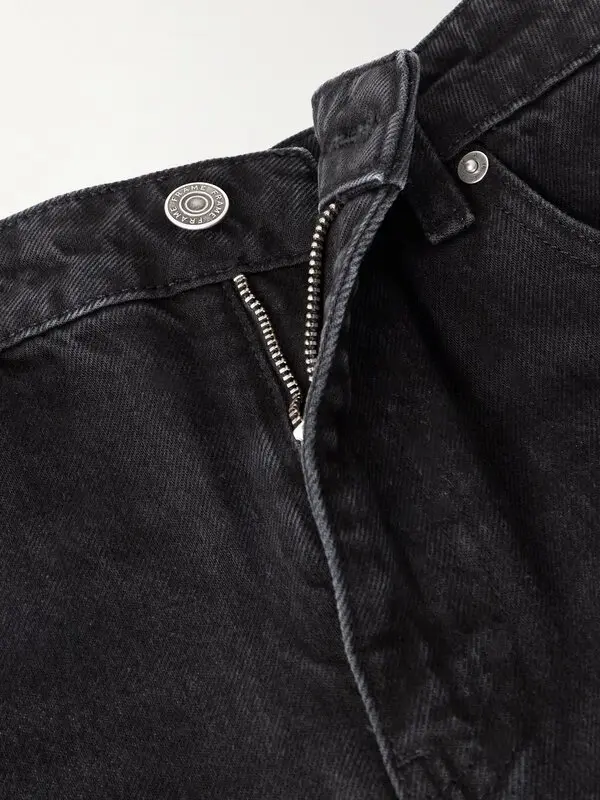 FRAME The Streamline High-rise Straight-leg Jeans