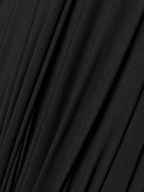 Balenciaga Draped Ruched Stretch-jersey Maxi Dress