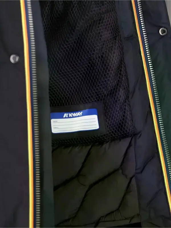 K-WAY Padded Hooded Coat