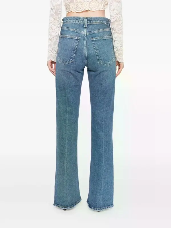 AGOLDE Kick Boot Jeans - Blue