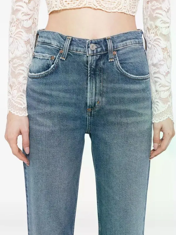 AGOLDE Kick Boot Jeans - Blue
