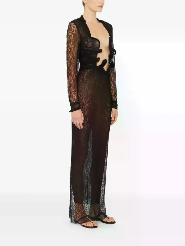 Christopher Esber Lace Venus Maxi Dress