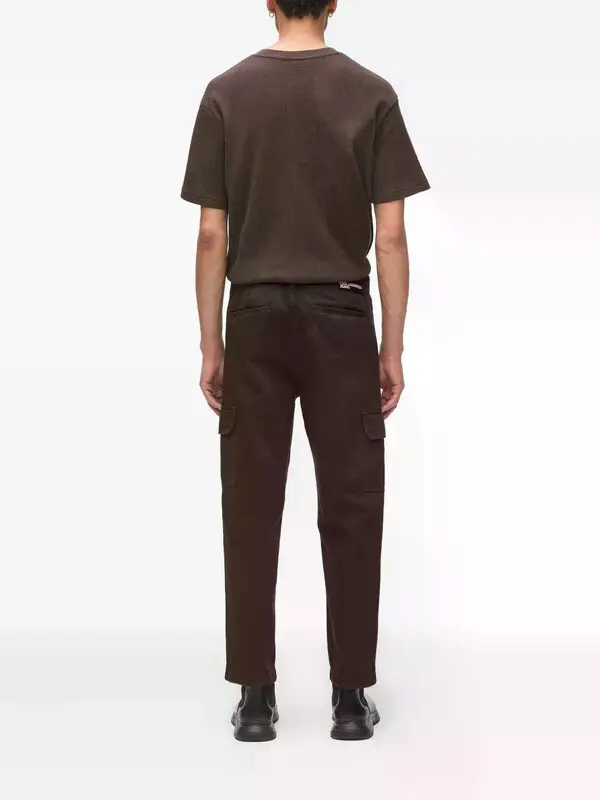 Karl Lagerfeld Cargo Pocket Trousers - Brown
