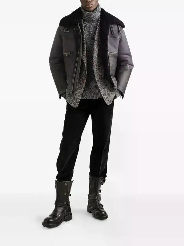 Dolce & Gabbana Herringbone Double-breasted Blazer