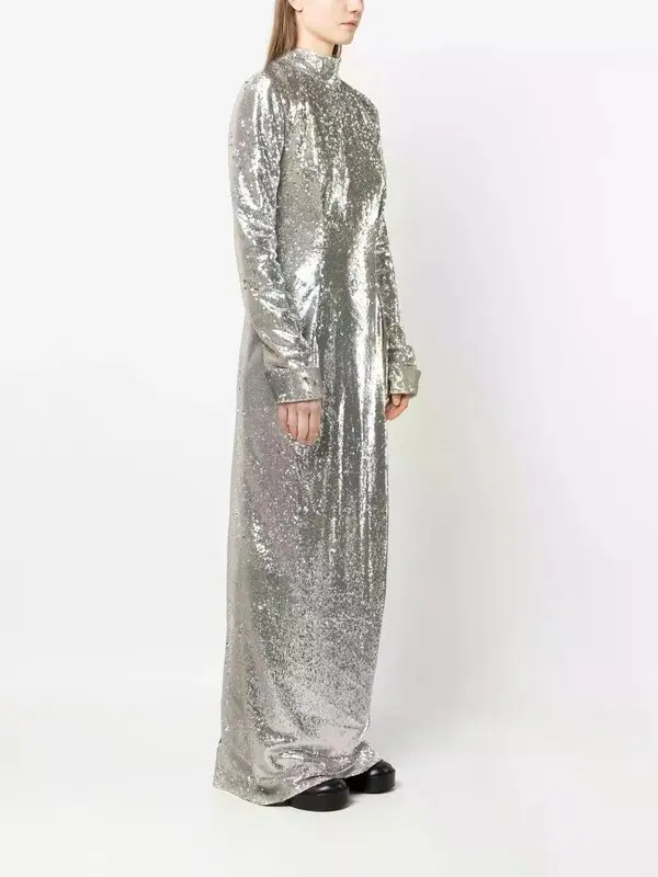 Givenchy Open-back Sequin Gown