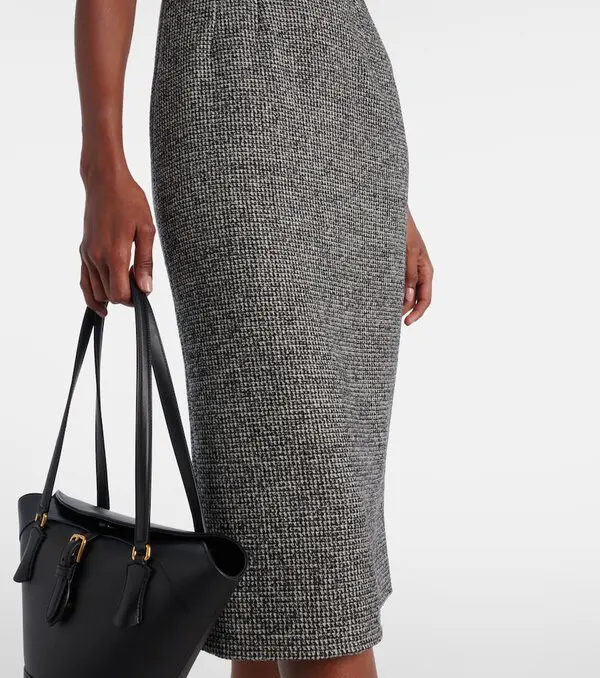 Dolce & Gabbana Wool-blend Midi Dress