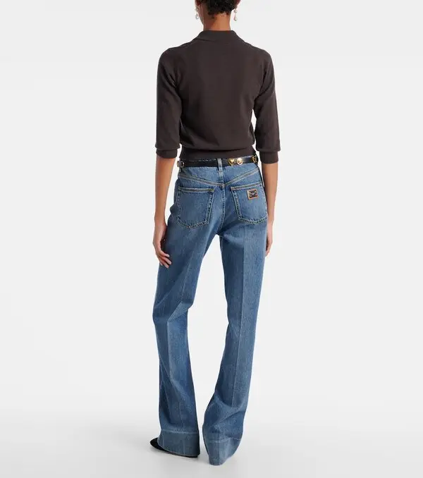 Dolce & Gabbana Cashmere Polo Sweater