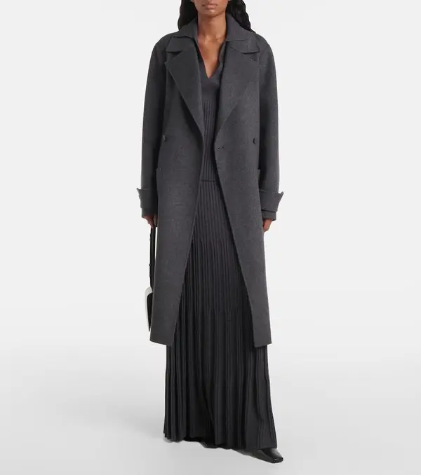 JOSEPH Merino Ribbed-knit Wool Maxi Skirt
