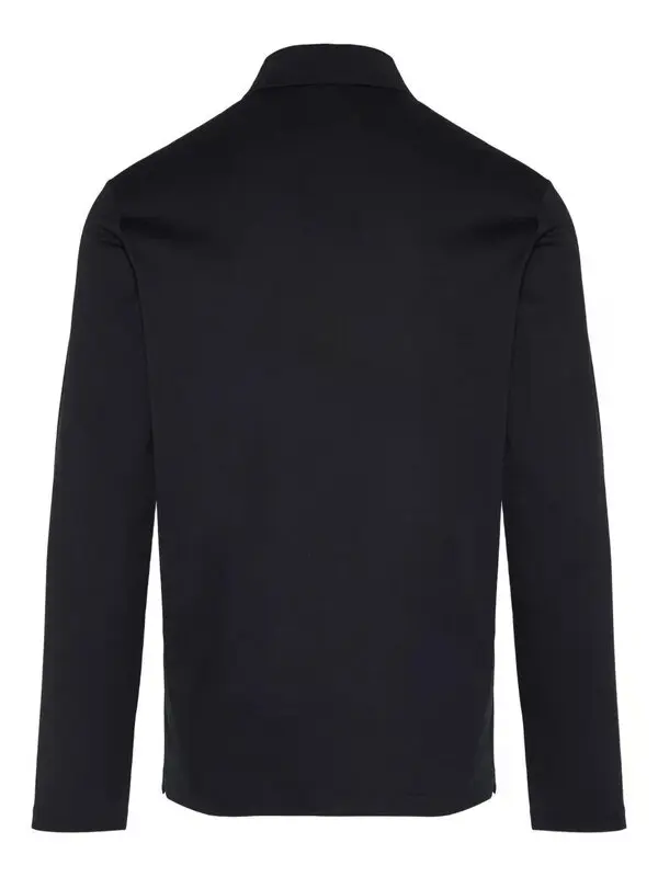 Paul & Shark Long-sleeve Zip Polo Shirt