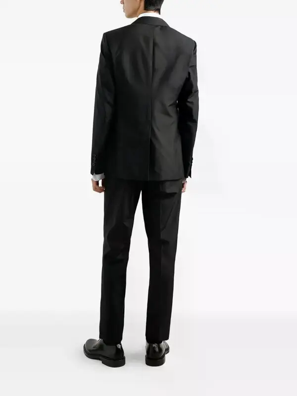 Dolce & Gabbana Deconstructed Satin-lapel Suit