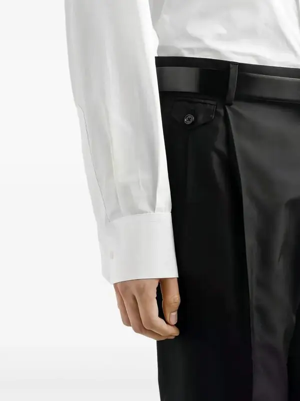 Dolce & Gabbana Deconstructed Satin-lapel Suit